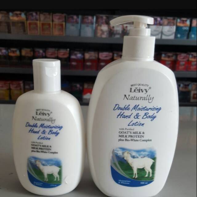 Hand And Body Lotion Leivy Goats Milk Shopee Singapore