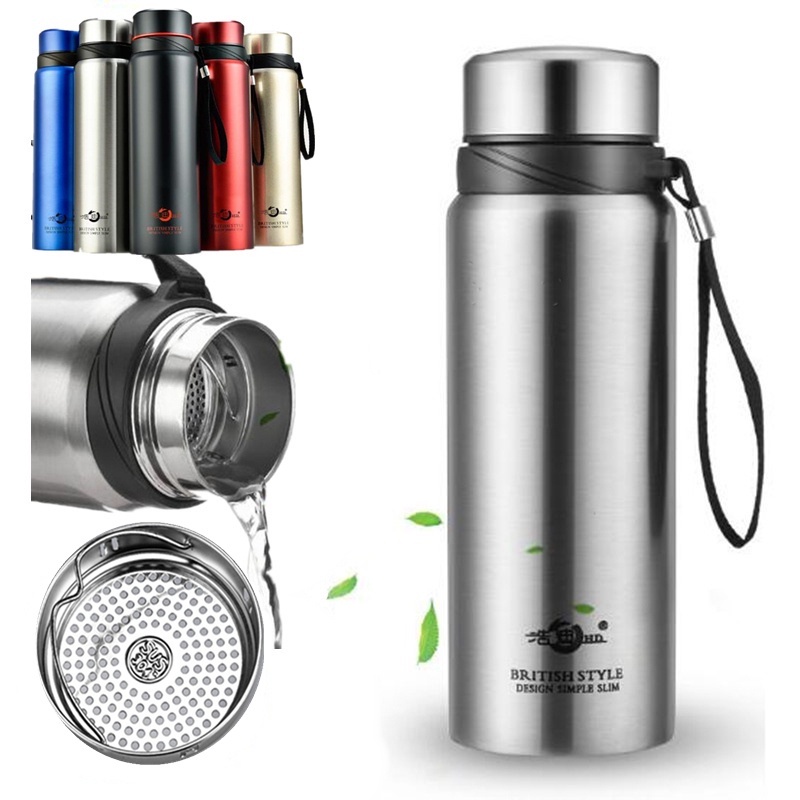 420-1500ML Flask Thermal Bottle 304 Stainless Steel Thermal Water ...