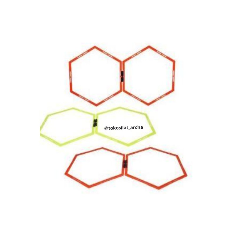 Training Hexagon Agility Ring Trains Foot Dexterity | Shopee Singapore
