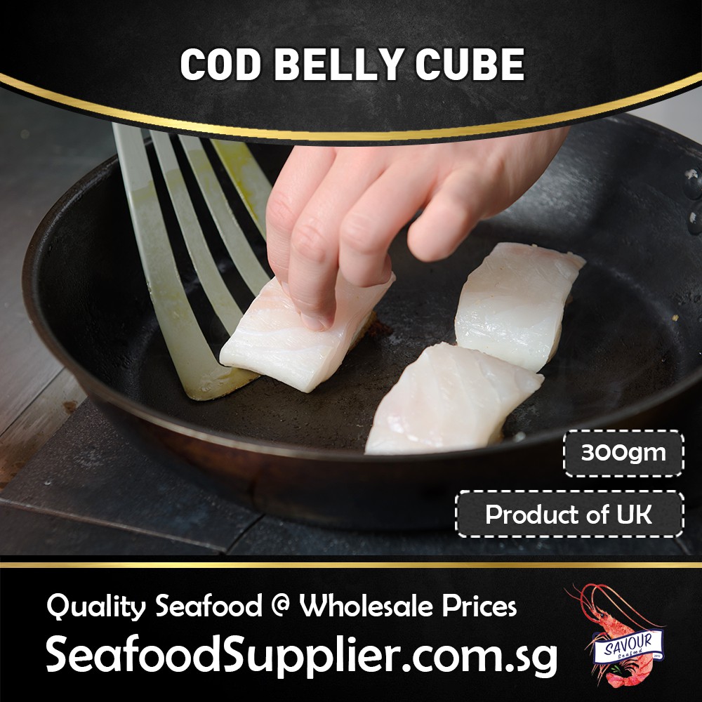 Cod Belly Cube (200gm) (Savour Gourmet) | Shopee Singapore