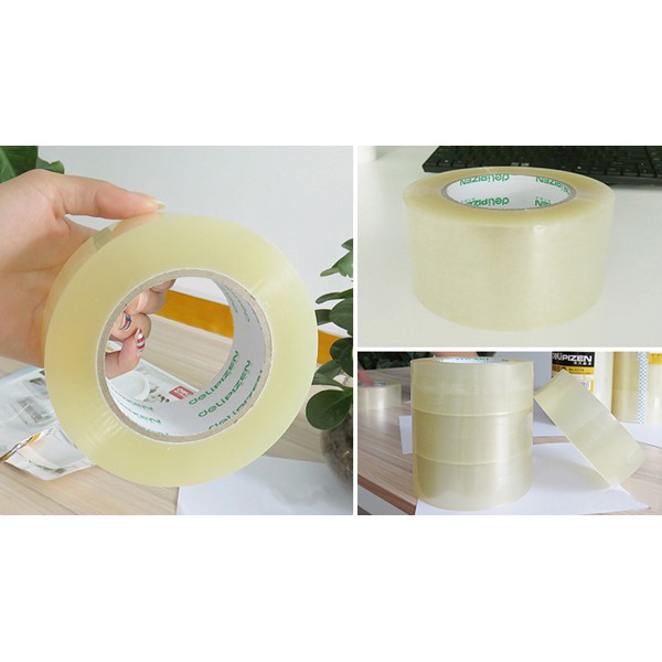 Packing Tapes Roll Stationery Adhesive Tape (Clear) | Shopee Singapore