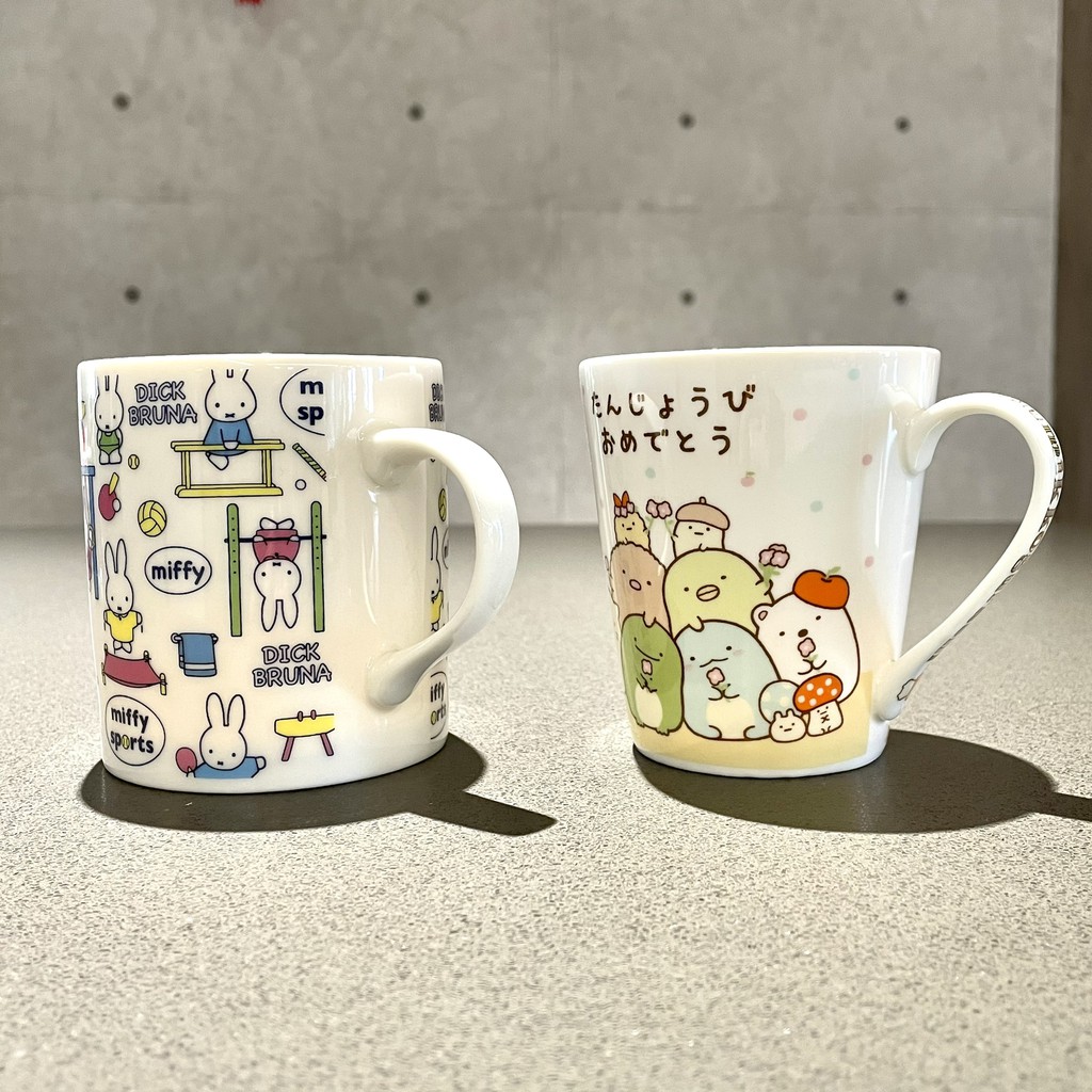 Made Japan Cartoon Corner Creature Miffy Rabbit Ceramic Coffee Cup ...