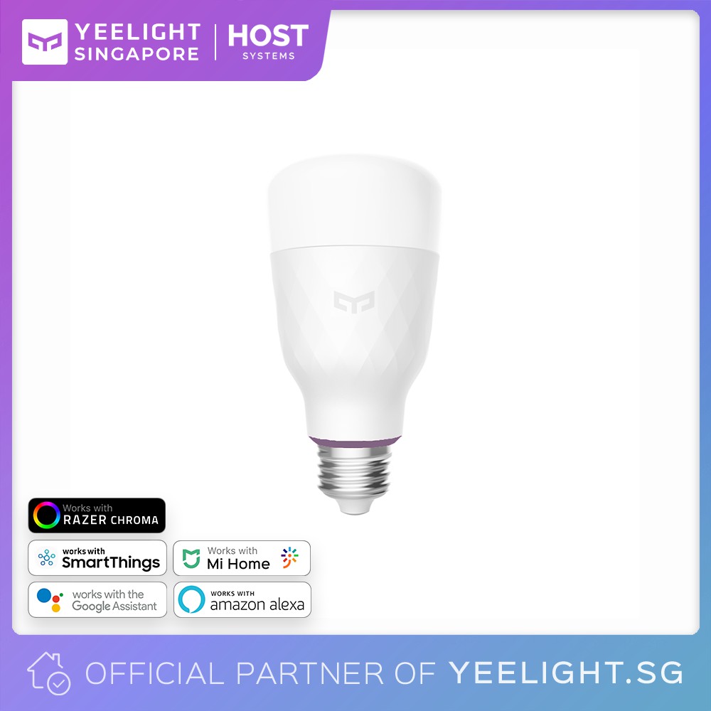 Yeelight Smart LED Bulb W3 (Multicolor) | Shopee Singapore