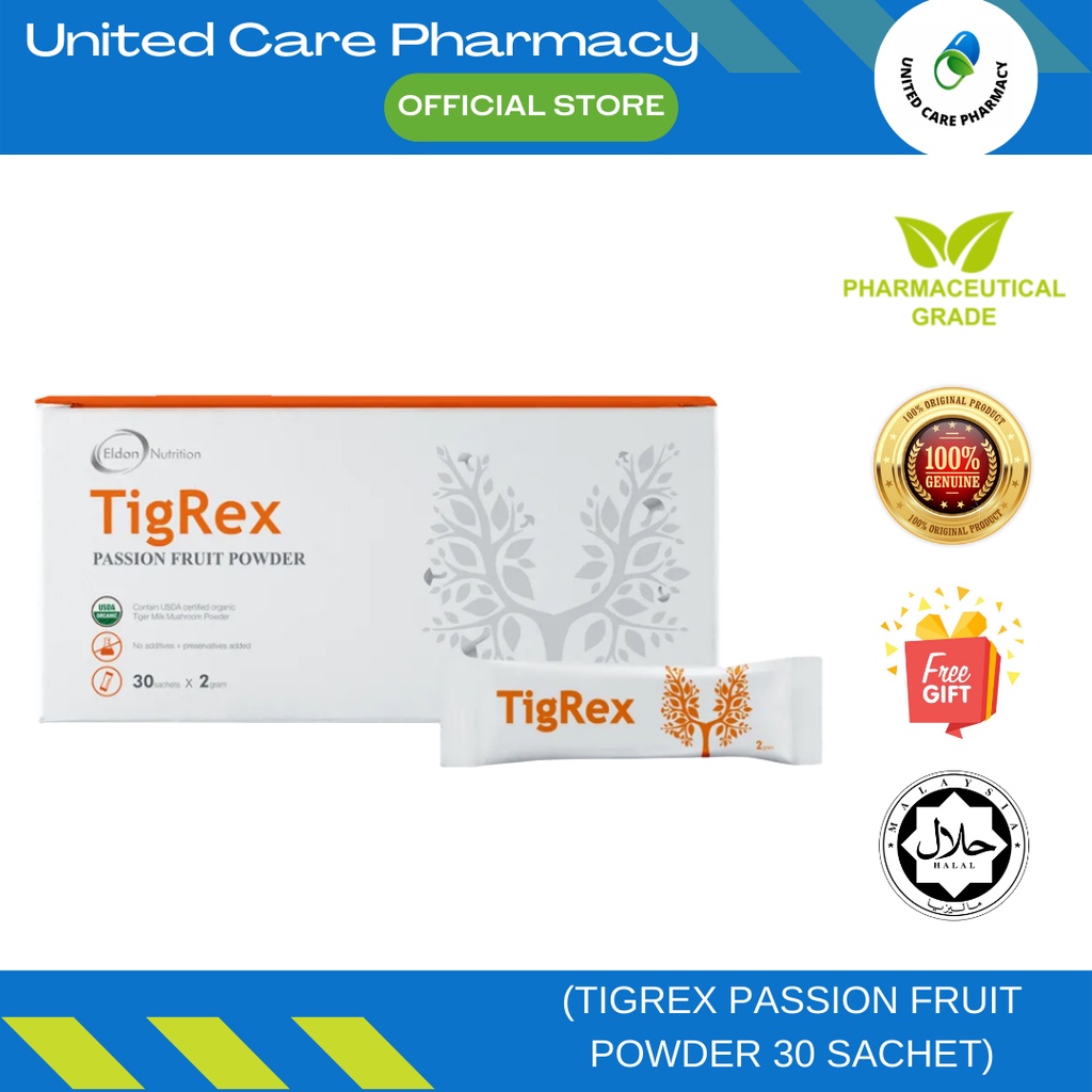 ELDON Tigrex Passion Fruit Powder (30's) - [EXP: 11/2025]- Organic ...