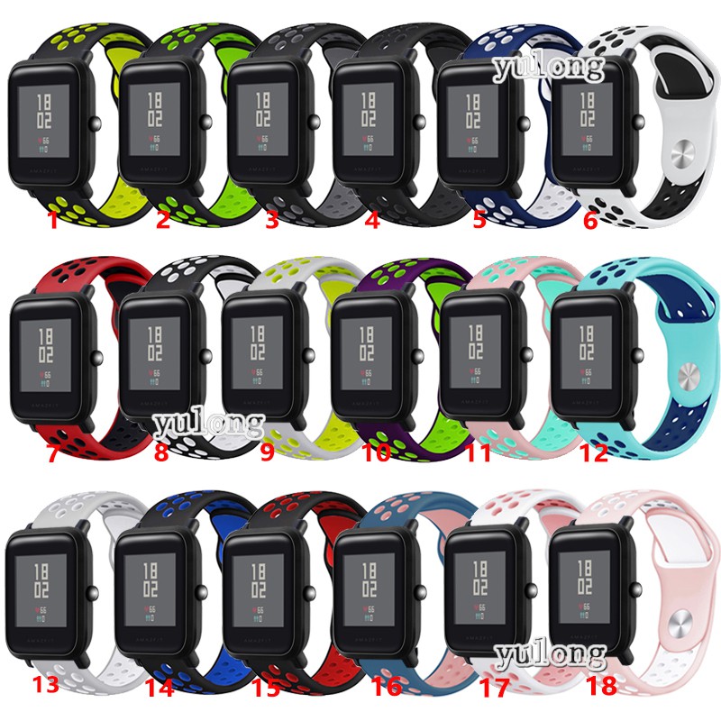 For AXTRO Fit3/AXTRO Fit4/Actxa Tempo 4C/Actxa Tempo 5C 20mm Soft Silicone Strap for FIT 3 4 ...