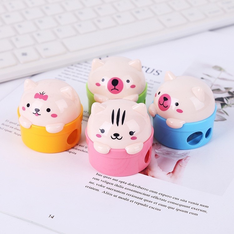 2-hole Animal Pencil Sharpener XL-360 (Random Color Delivery) | Shopee ...
