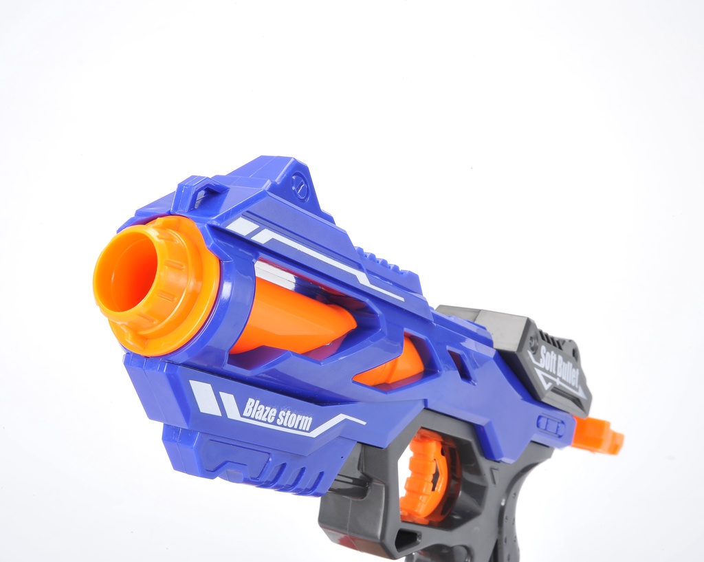 FERZ Blade Storm Blaster, Blaze Storm Manual Soft Bullet Gun Toy ...