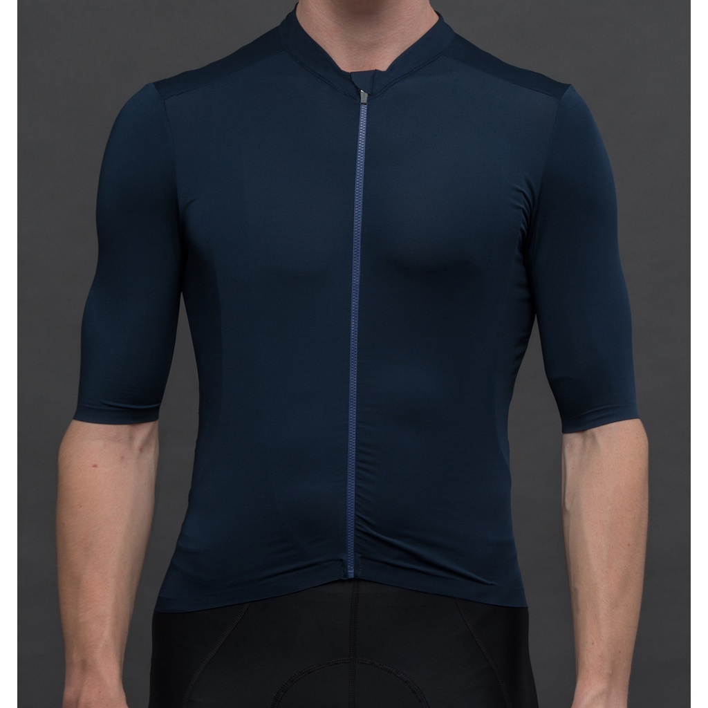 SPEXCEL New Version Dark Navy Pro team aero Lightweight Short sleeve cycling jersey Seamless ...