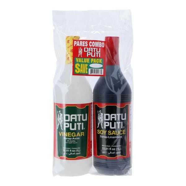 Datu Puti Pares Combo Value Pack 2x1L - Filipino Favorite | Shopee ...