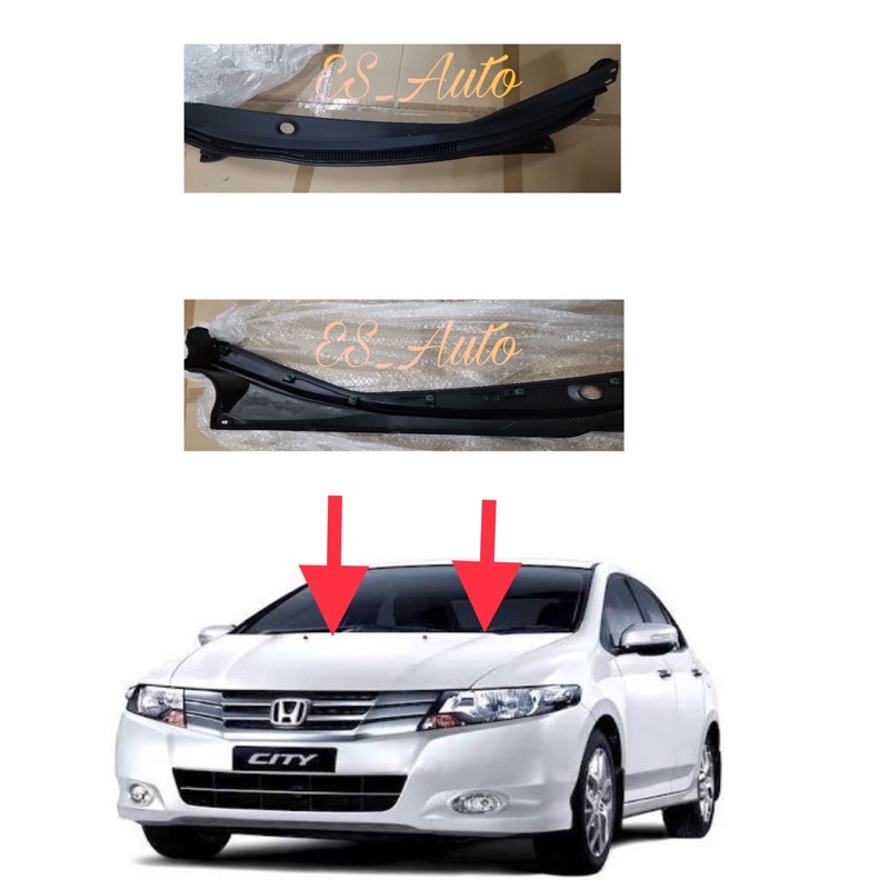HONDA TMO CITY 09-12 FRONT WINDSHIELD WIPER COWL PANEL HOOD/ WIPER ...