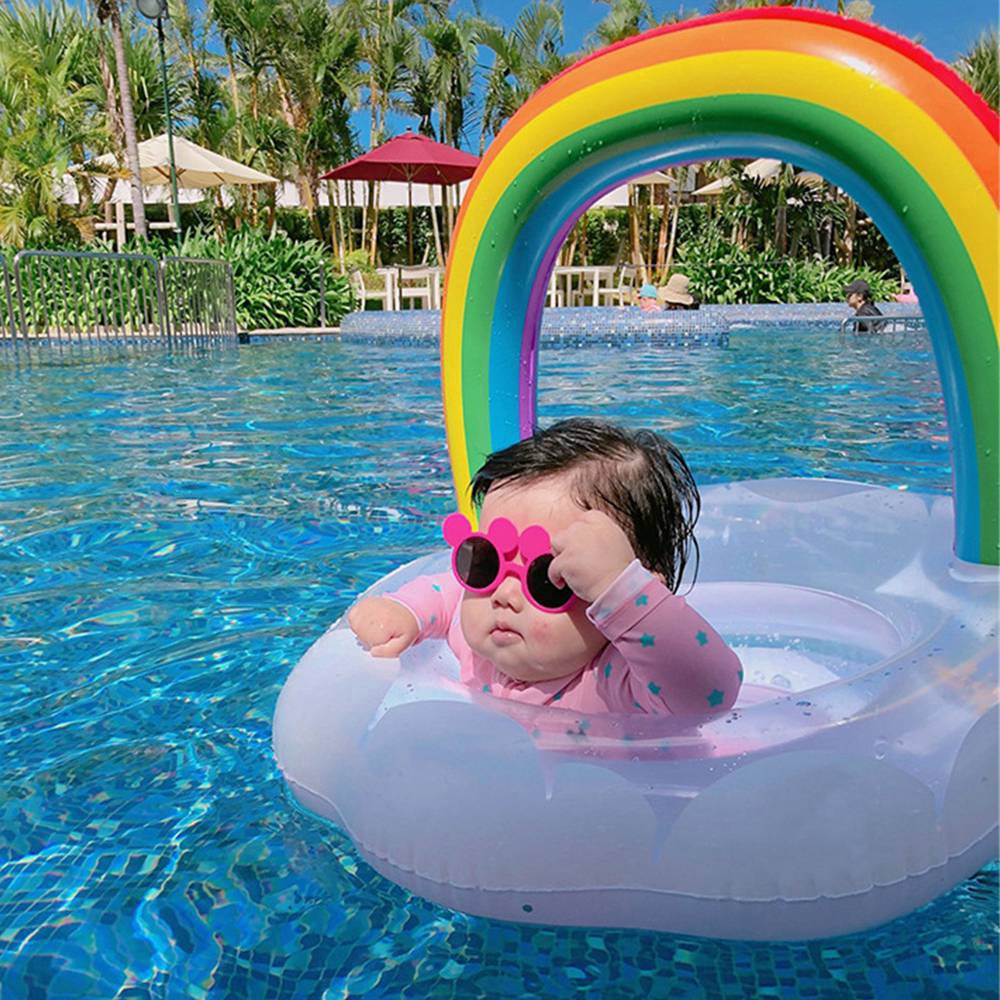 High Quality Girls Baby Lifebuoy Swimming Pool Float Ring Thickening ...