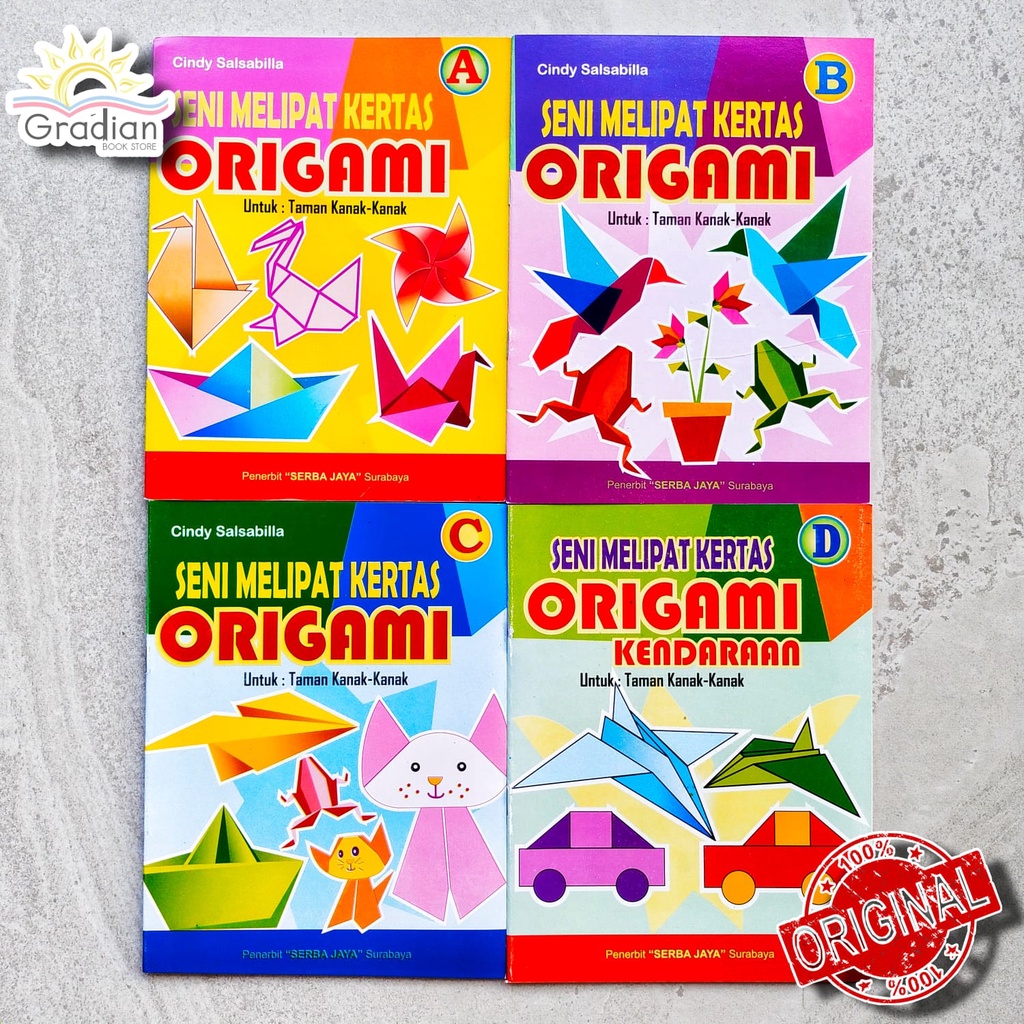 ARTS BOOK TO FOLD ORIGAMI PAPER | Shopee Singapore
