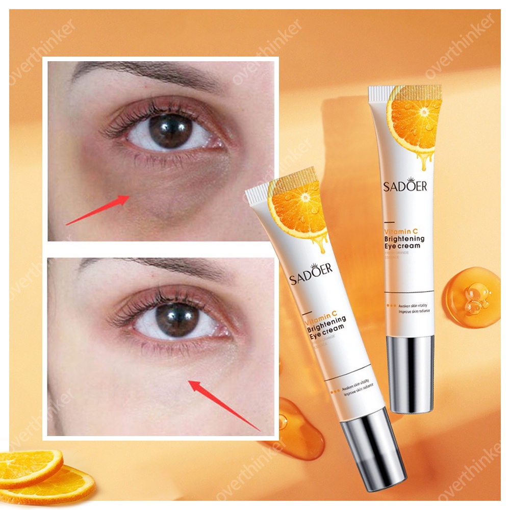 Original Vitamin C Reduce Dark Circles Eye Cream Lift Firm Brightening ...