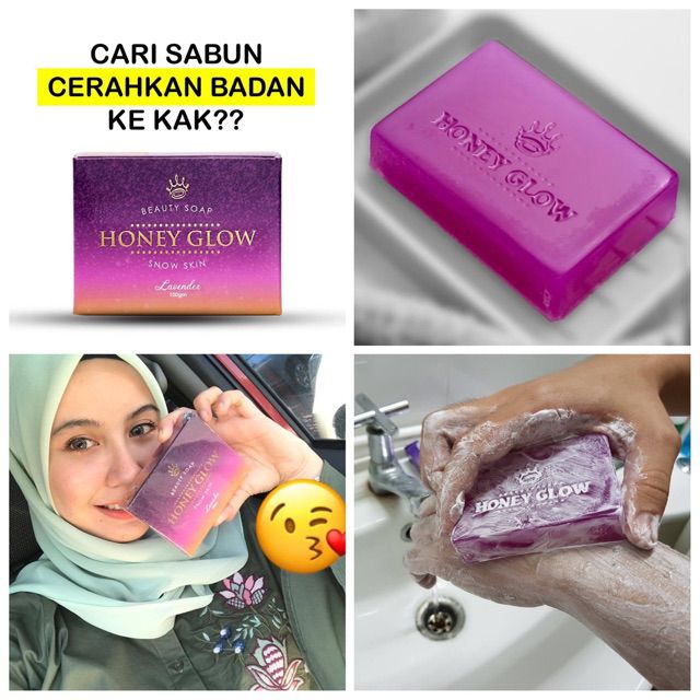 Honey glow soap 💥readystock💥new pack | Shopee Singapore