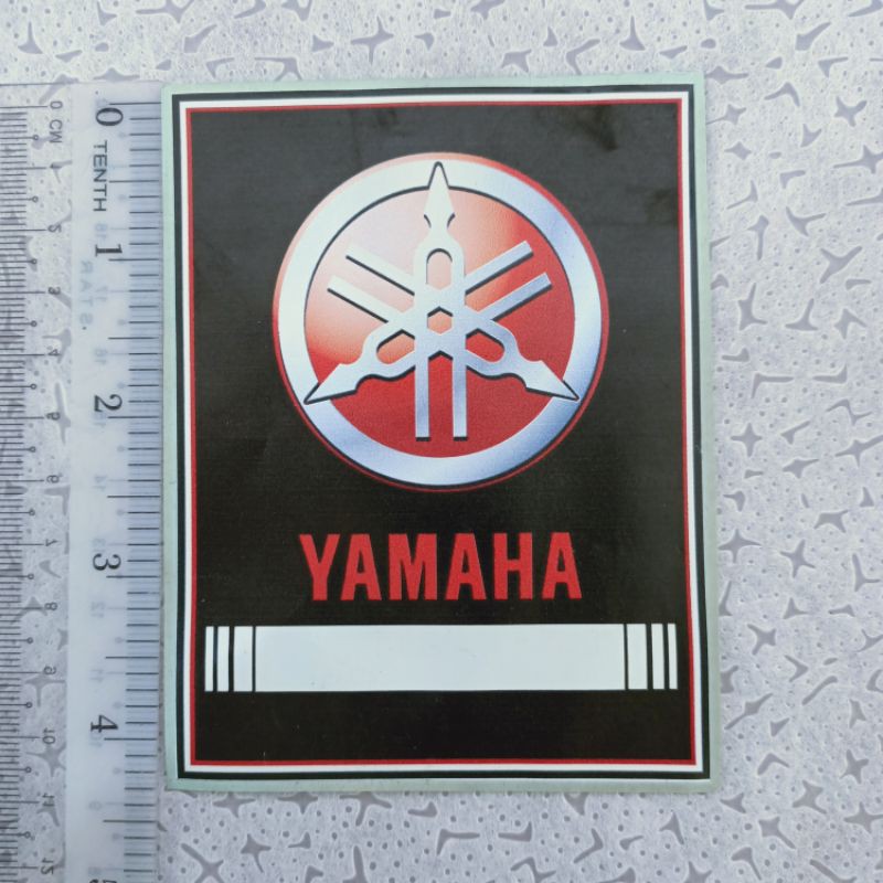 YAMAHA WATERPROOF STICKER FOR CAR / HELMET / MOTORCYCLE / BICYCLE ...