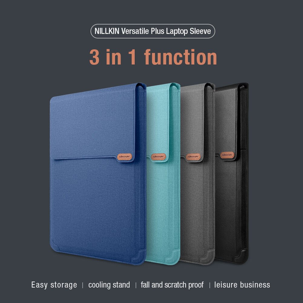 New! Nillkin Versatile Plus Laptop Sleeve for 15.6-16.1 inches（Litchi ...