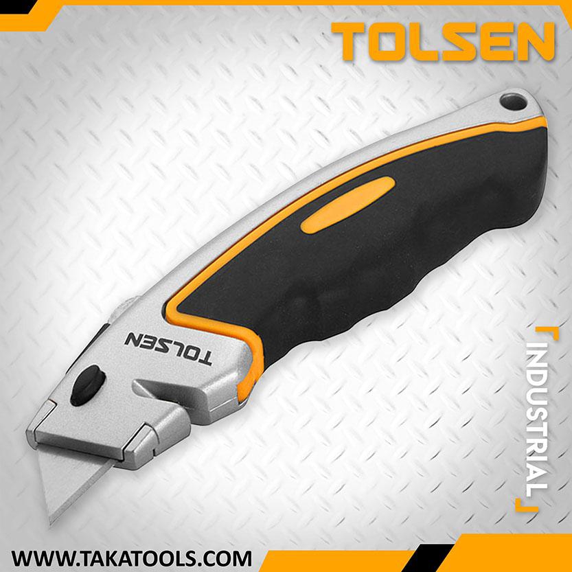 Tolsen Utility Knife (INDUSTRIAL) - 30009 | Shopee Singapore