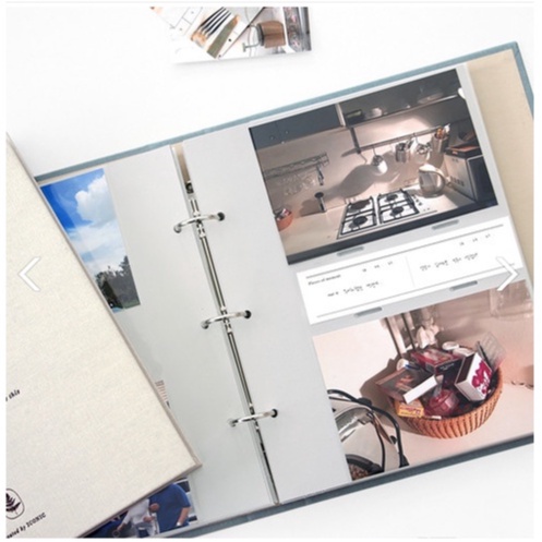Iconic Memory Binder Inside(Album Inlay Adhesive Pocket Photo Book ...