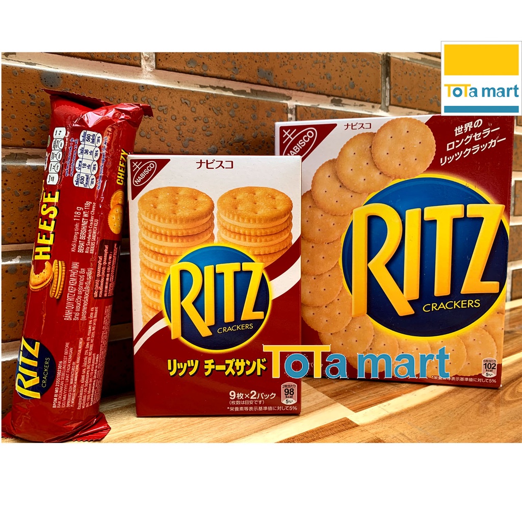 (expiry Date September 9, 2024) RITZ salty biscuits sandwiched with ...