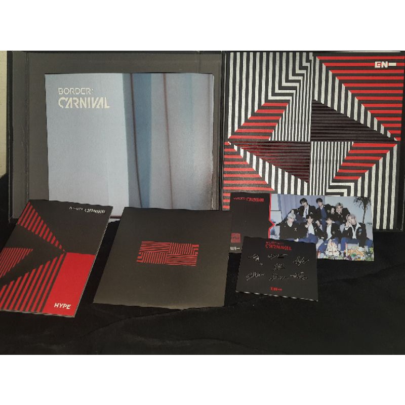Enhypen Album border carnival only hype version | Shopee Singapore