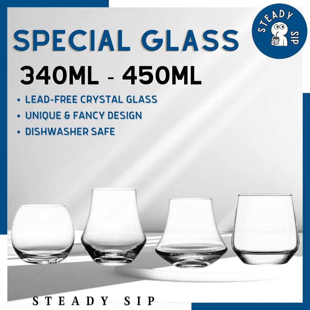 Steady Sip Coffe Glass Round Glass Speciality Drink Glass Cup Coffee ...