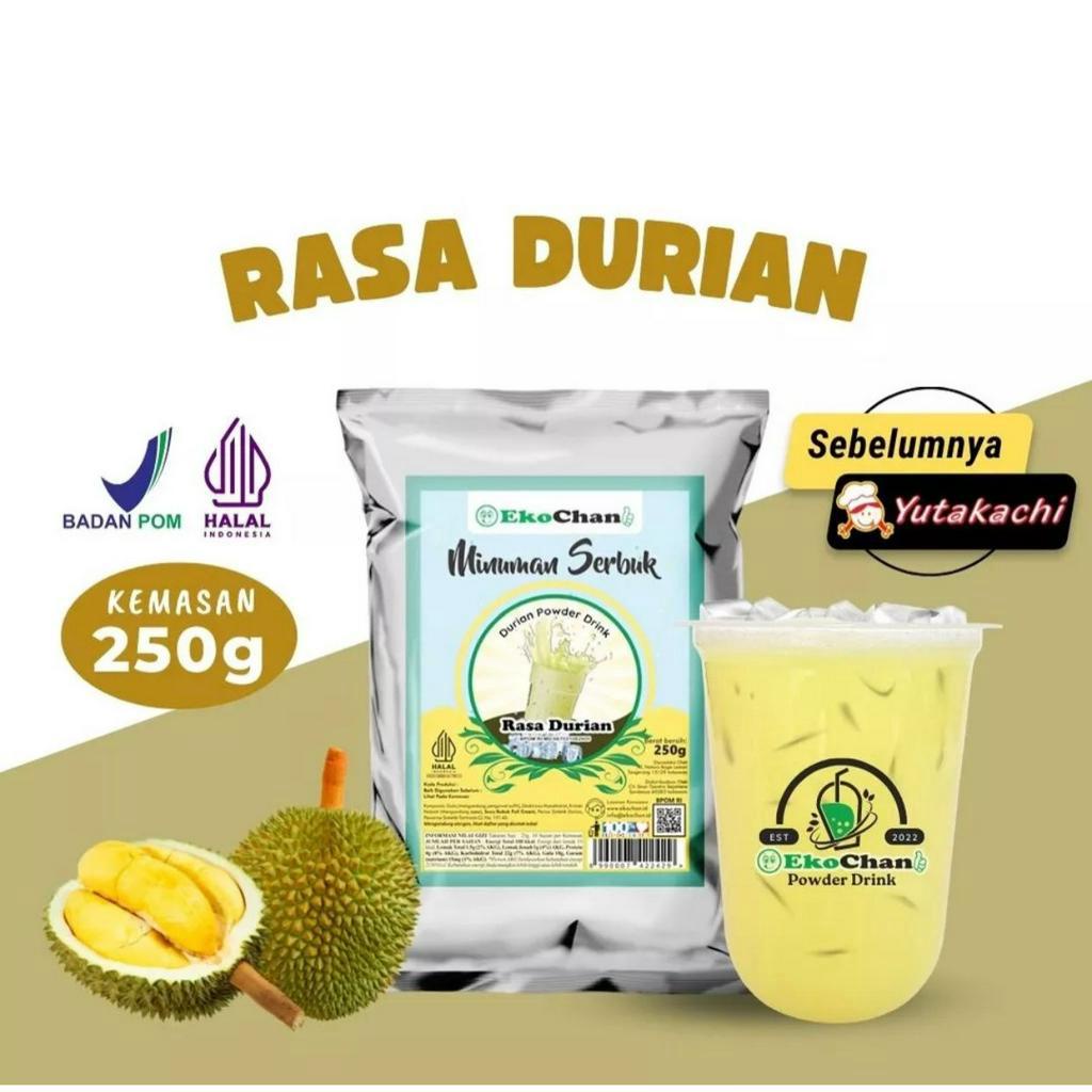 Yutakachi Drink Powder Durian Flavor Instant Drink Powder Assorted ...