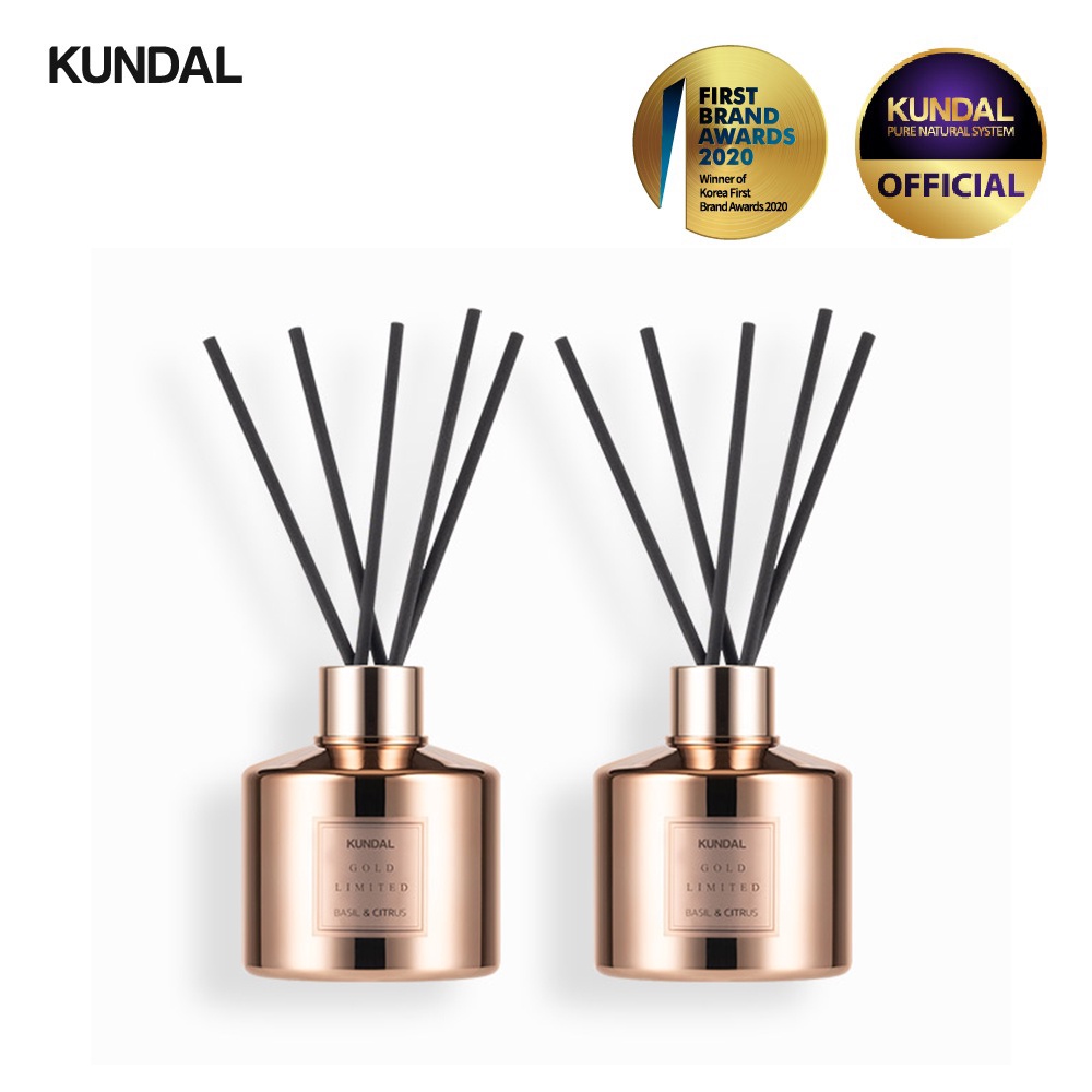 [KUNDAL] Perfume Diffuser Rose Gold Limited Edition 200ml Set 2ea ...