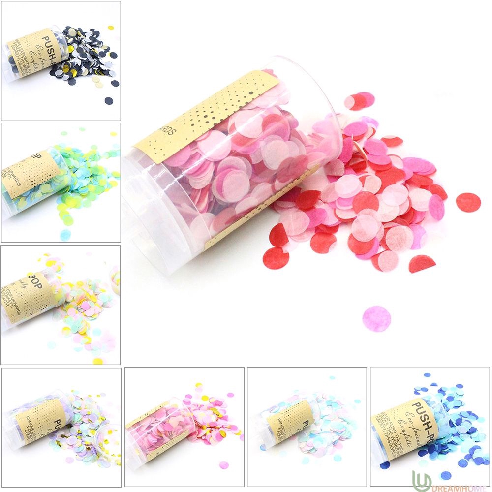 DreamH☛ Pushing Throwing Confetti Push-Pull Birthday Bridal Wedding ...