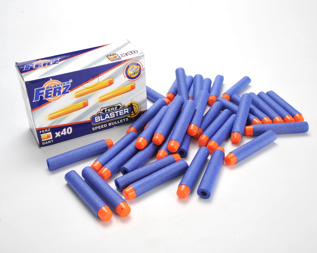 FERZ Soft Point Foam Darts, Bullets 20pcs / 40pcs | Shopee Singapore