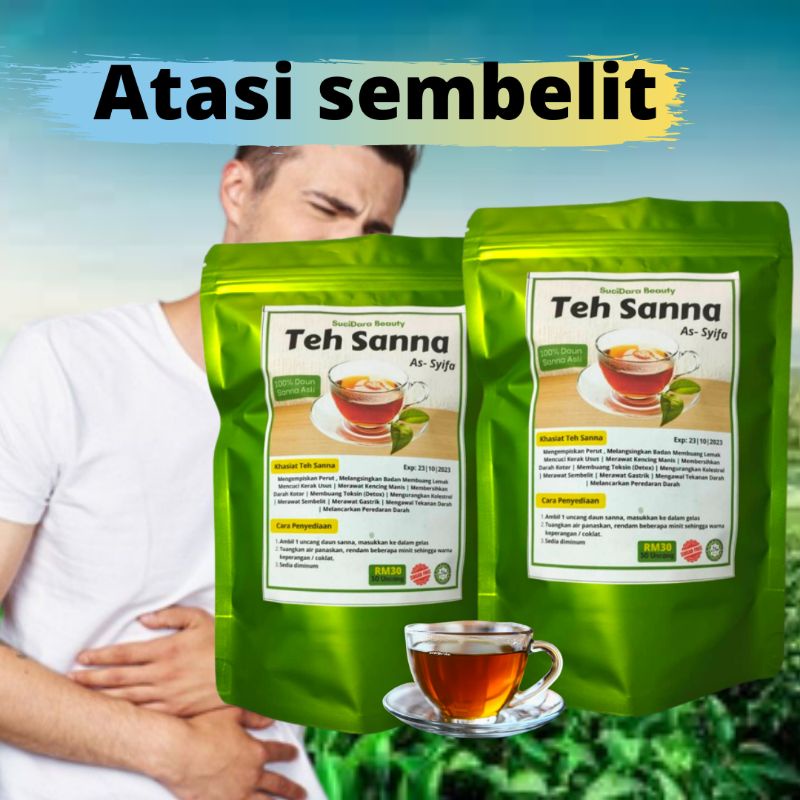 Pure TEA SENNA SANNA | Wash the Intestinal Crust |Electricity | Sweet ...