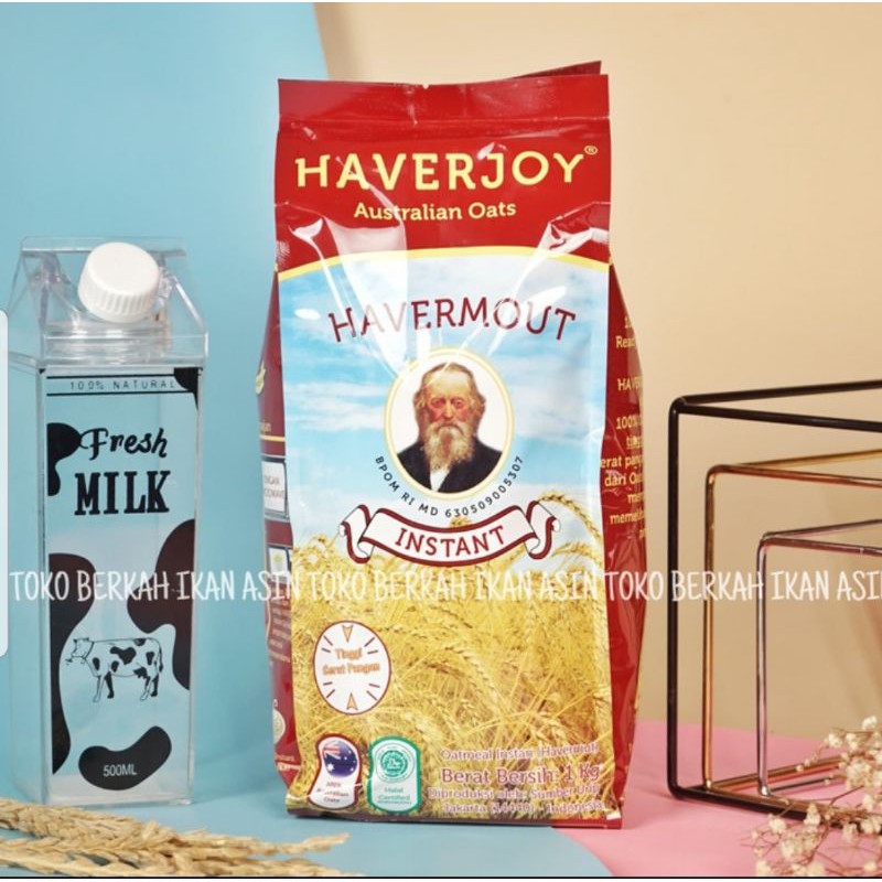 Haverjoy Havermout Instant Australian Oats 1 KG | Shopee Singapore