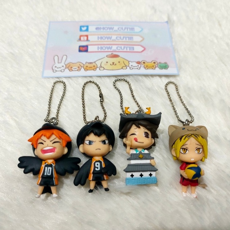 Haikyuu - Haikyuu Character Keychain (Hinata, Kang Yama, Oikawa, Kenma ...