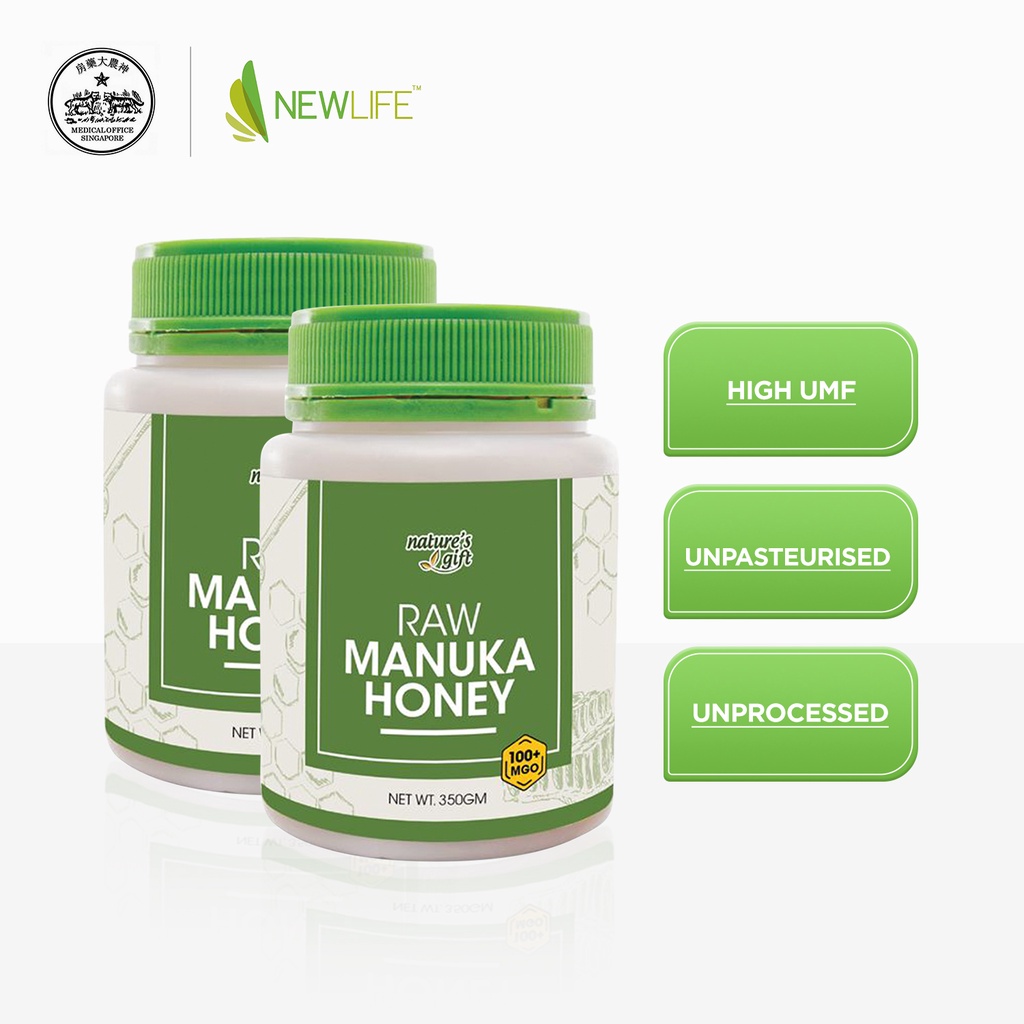 NewLife Raw Manuka Honey Twin Pack (2 x 350g) | Shopee Singapore