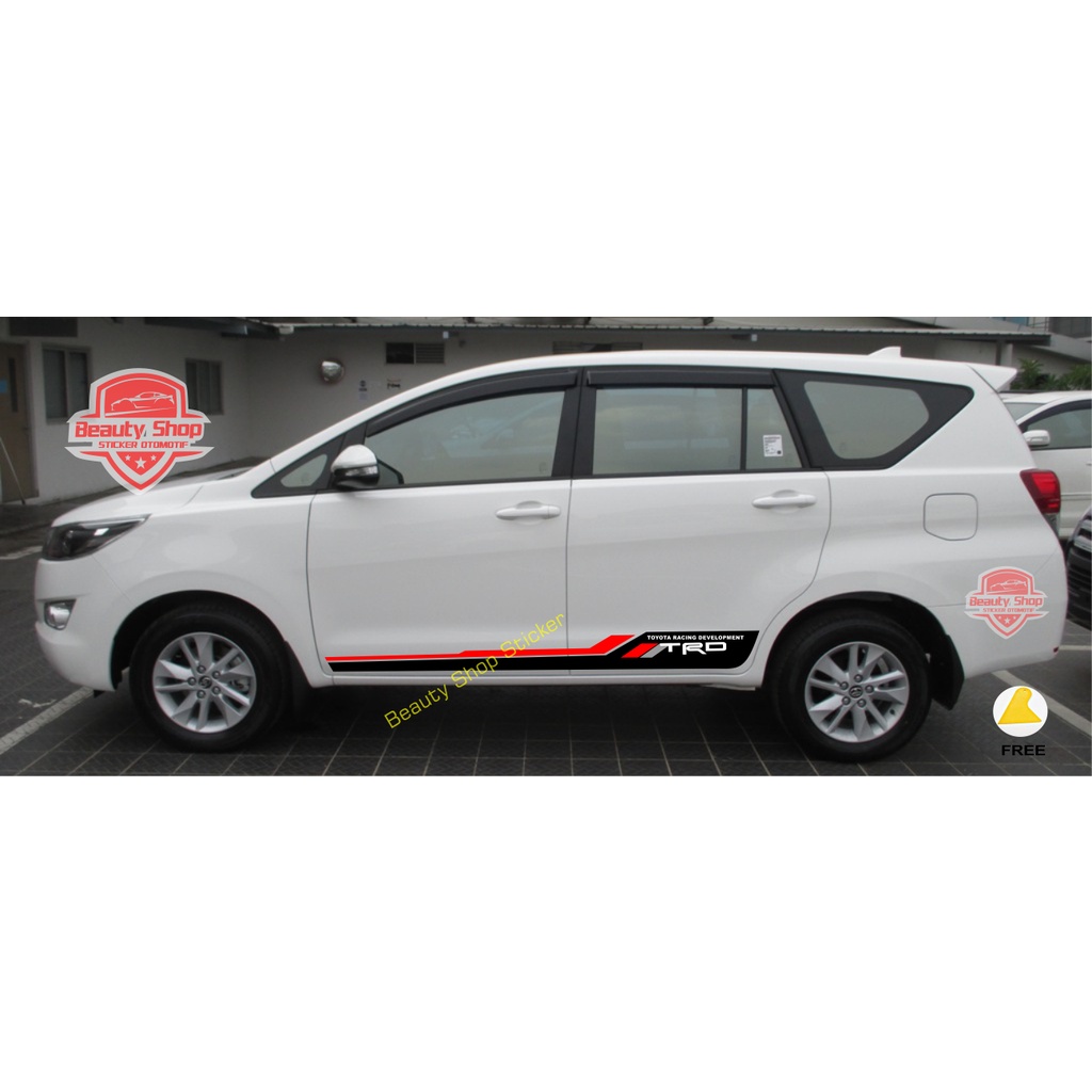 Cutting innova car stickers trd Toyota avanza calya vios sienta raize ...