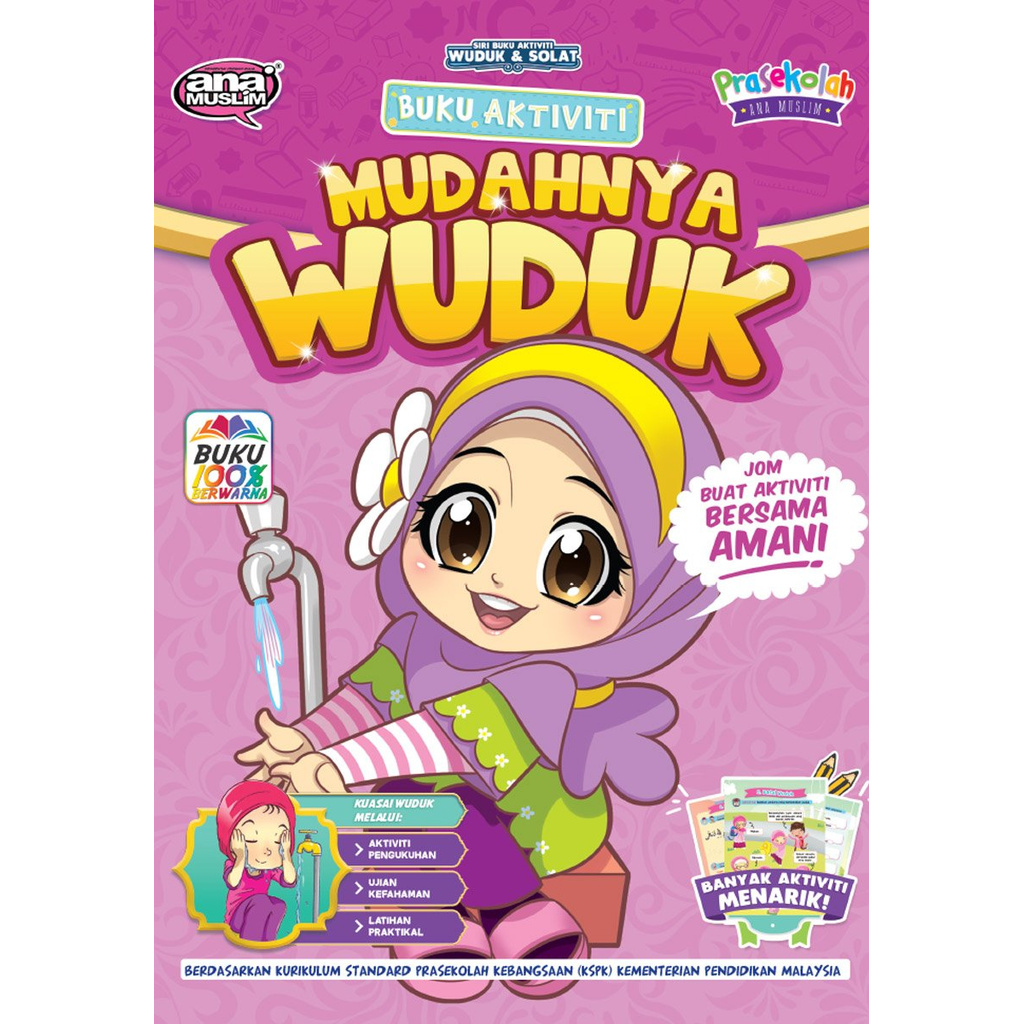 Ana MUSLIM - activity book EASY ACTIVITY WECT TO WORSHIP | Shopee Singapore