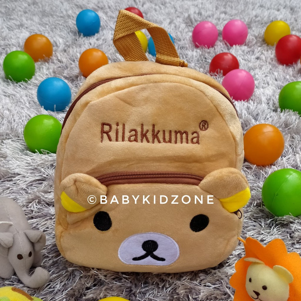 Rilakkuma Character School Children's Small Backpack | Shopee Singapore