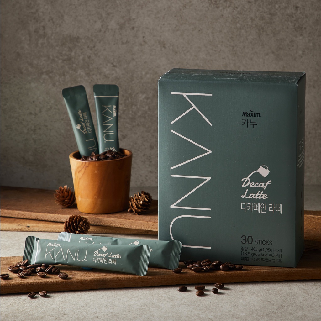 Lowest Price Korean Kanu Coffee - Maxim Kanu latte 10T / 30T | Shopee ...