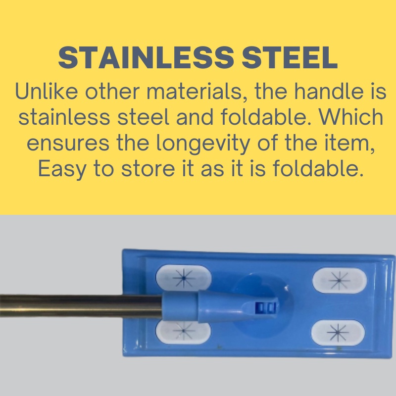 UnihomSG [ReadyStock] Japan Foldable Floor Dust Cleaning Wiper 360 ...