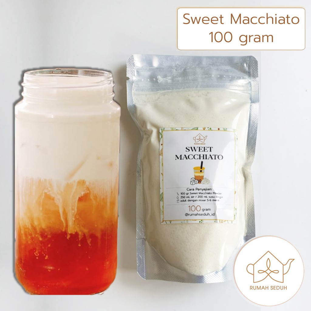 100g Sweet Macchiato Foam Powder, Cheese Tea Powder, Macchiato Tea ...