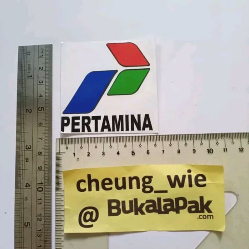 Pertamina P Logo Cutting Sticker/Sticker | Shopee Singapore