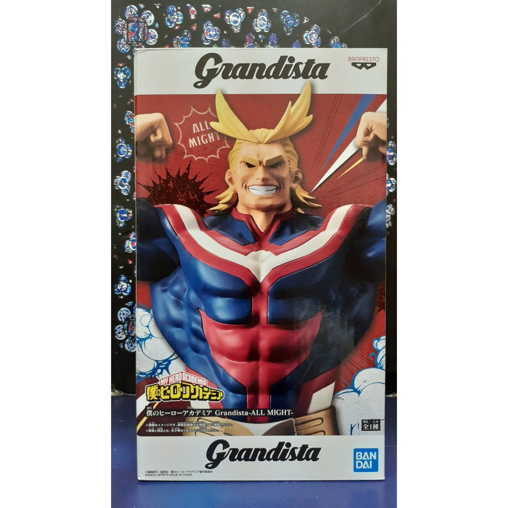 Jingpin Agent Edition My Hero Academia Grandista GROS ROS All Might ...