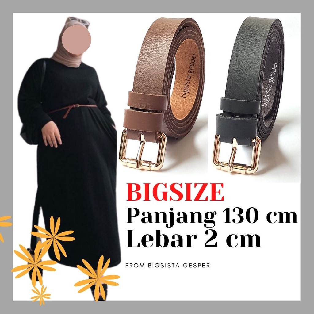 130cm Jumbo Women's Belts For Fashion Buckle Girls Robe And Dress Waist ...