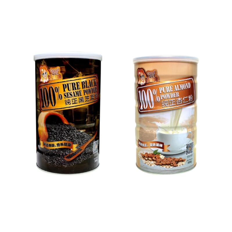 [Bundle of 2] Good Lady 100% Pure Black Sesame Powder + Pure Almond ...