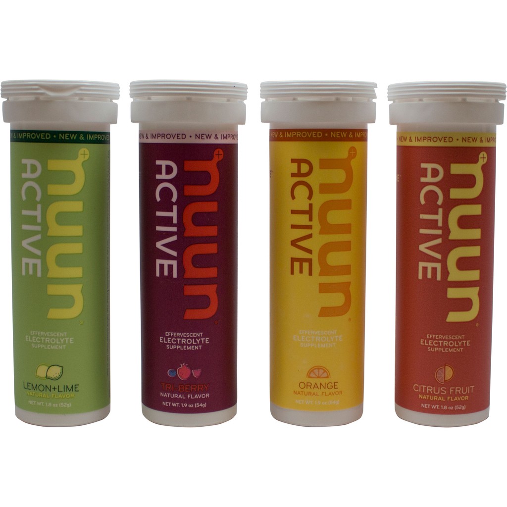Nuun Active Hydration Electrolyte Drink Tablets 2 Tubes ( Select ...