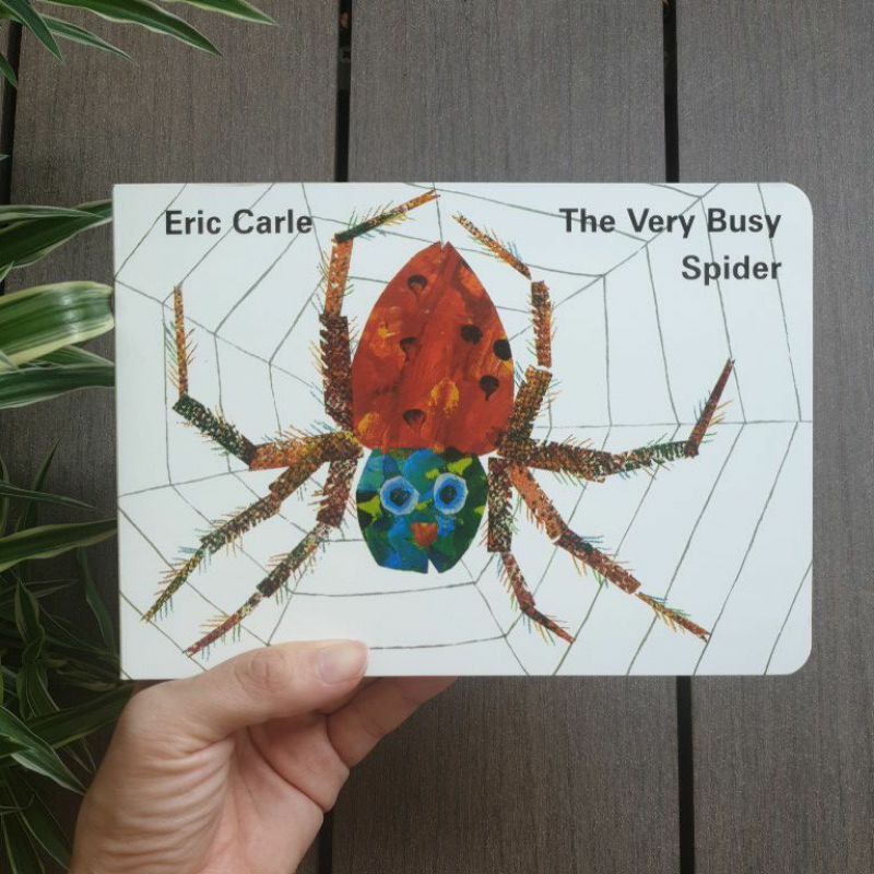 The Very Busy Spider by Eric Carle (Board Book) | Shopee Singapore