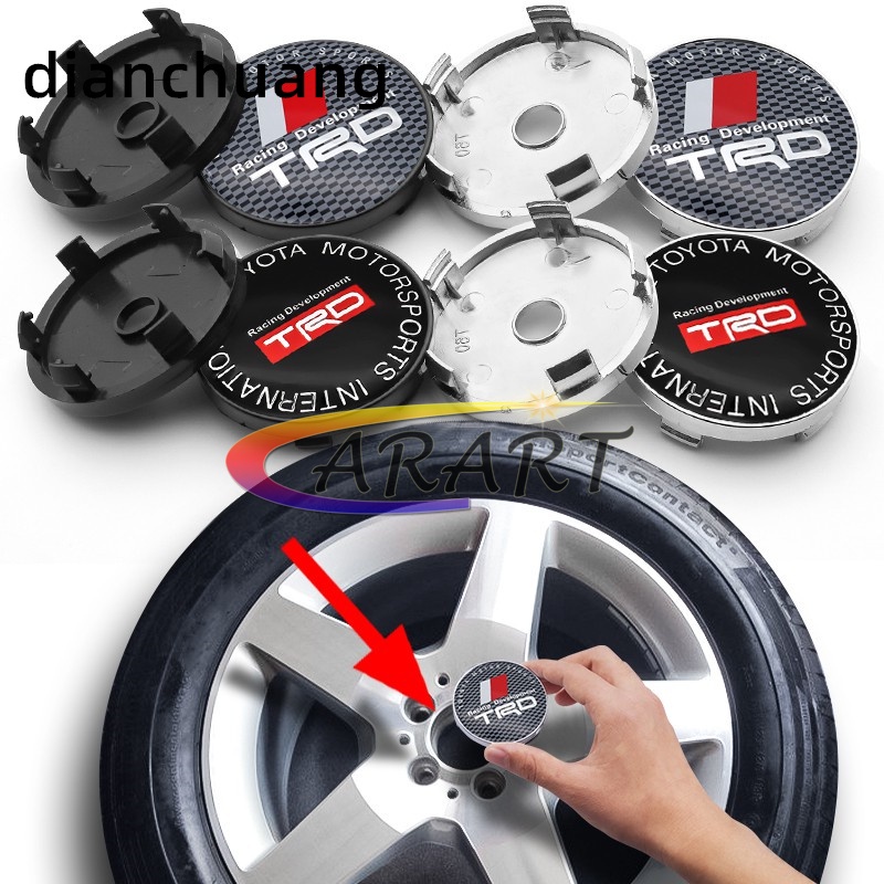 4PCS 56mm ABS Plastic Hubcap Car Wheel Center Rim Hub Caps and BBS ...