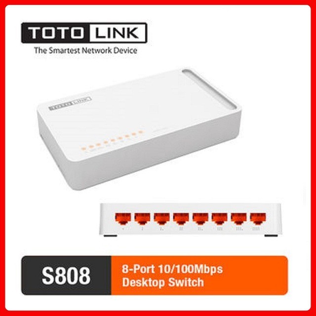 TOTOLINK S808 8-Port Network Switch - 8 Port Network Switch- | Shopee ...