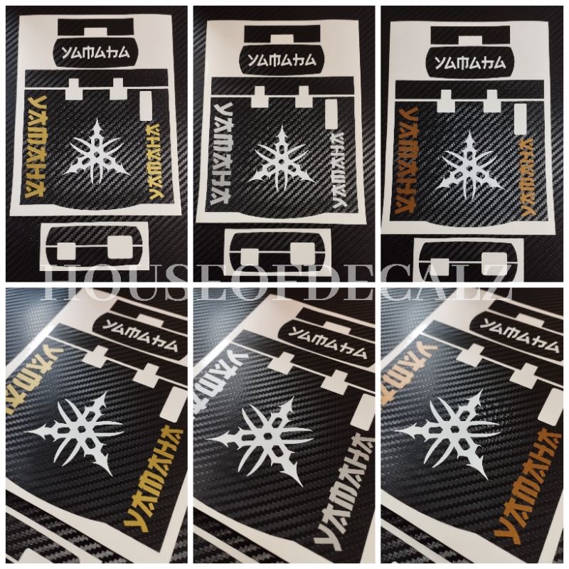 Iu unit sticker Yamaha Jpn Bronze/Silver/Gold (choose color) | Shopee ...