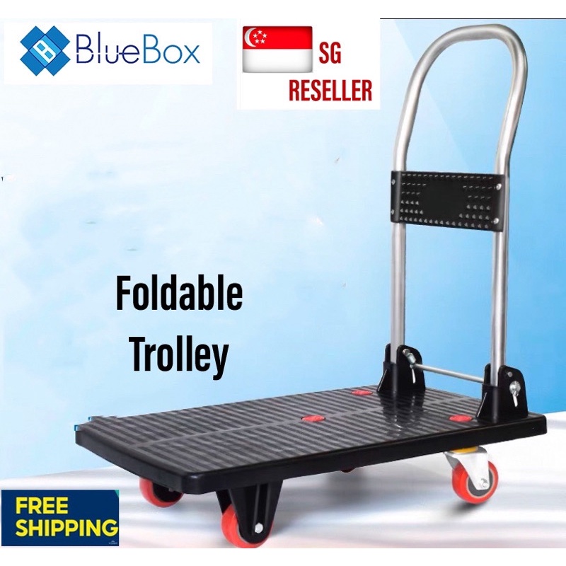 [SG Seller] Simple Foldable trolley. Great for home use and stuffs up ...