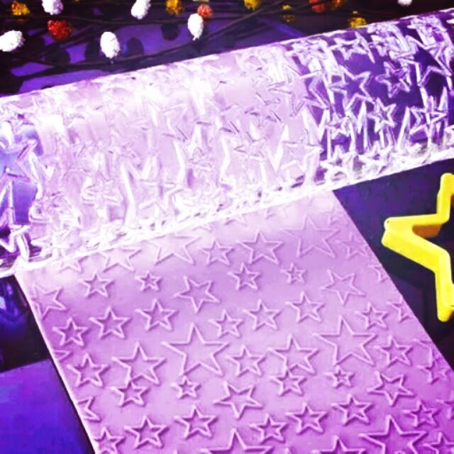 ACRYLIC EMBOSSING ROLLING PIN (FONDANT/COOKIES/DOUGH) | Shopee Singapore